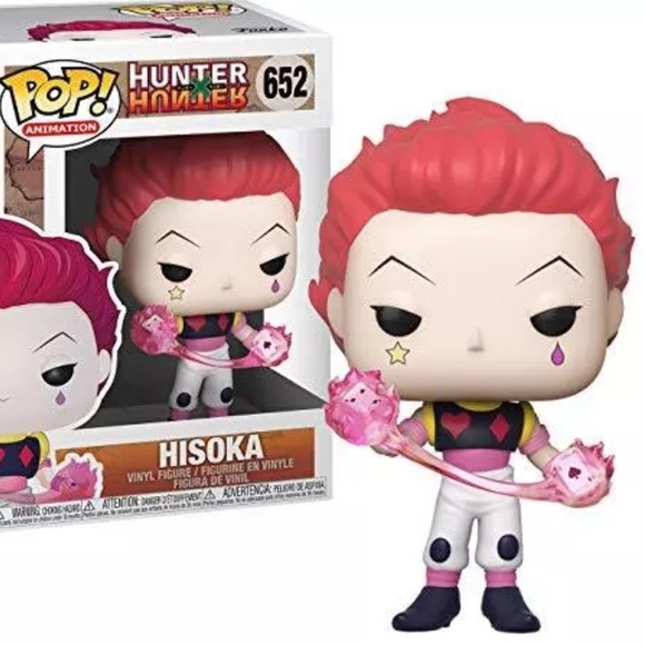 Funko | Toys | Funko Pop Animation Hunter X Hunter Hisoka Figure 652 ...